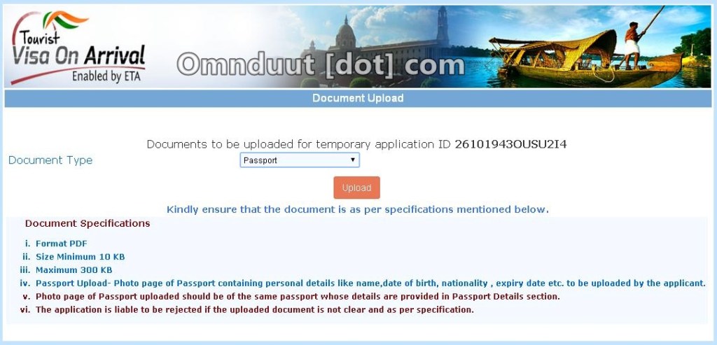 [Update Desember 2022] 10 Langkah Mudah Proses Visa On Arrival India Secara Online | Omnduut